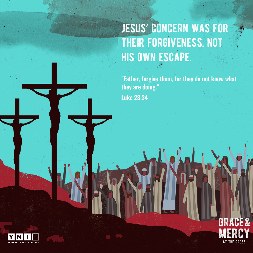 Grace & Mercy At The Cross – YMI